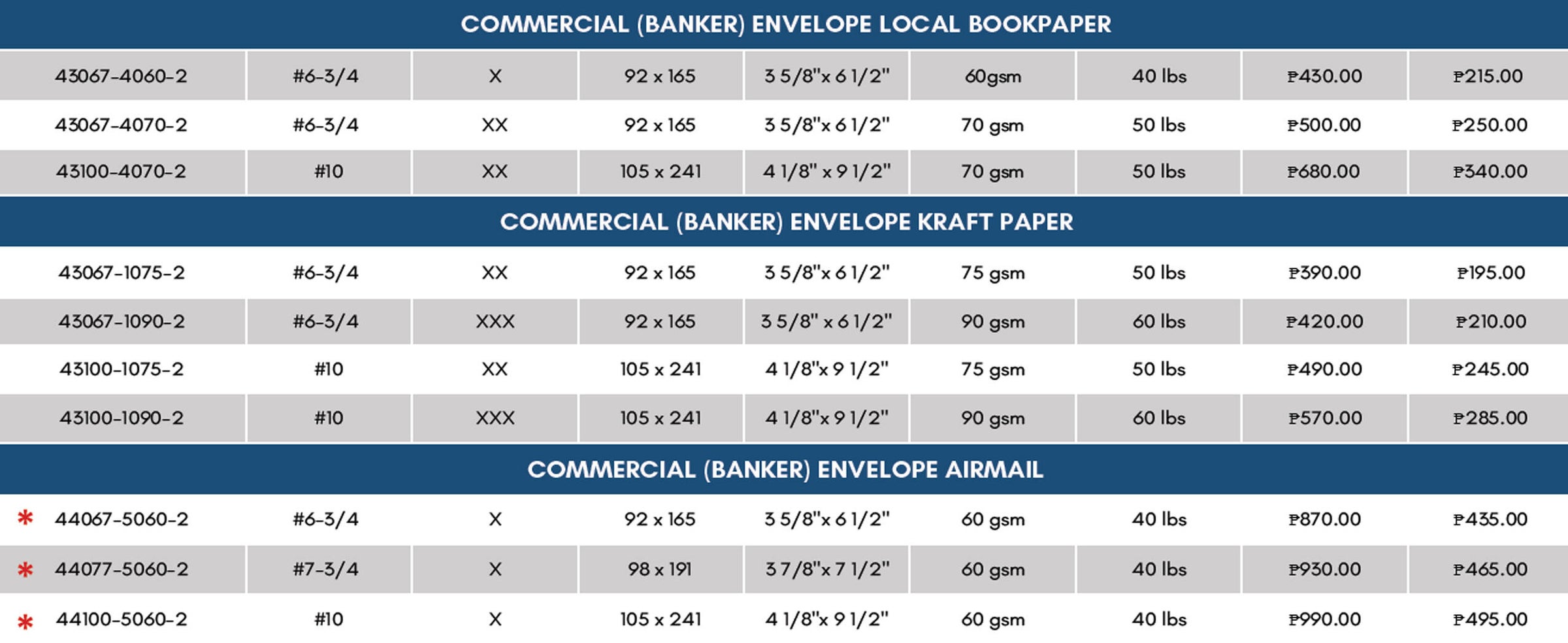 FOR THOSE ENVIRONMENTAL CONSCIOUS CONSUMERS, OUR GLASSINE WINDOW ENVELOPE
